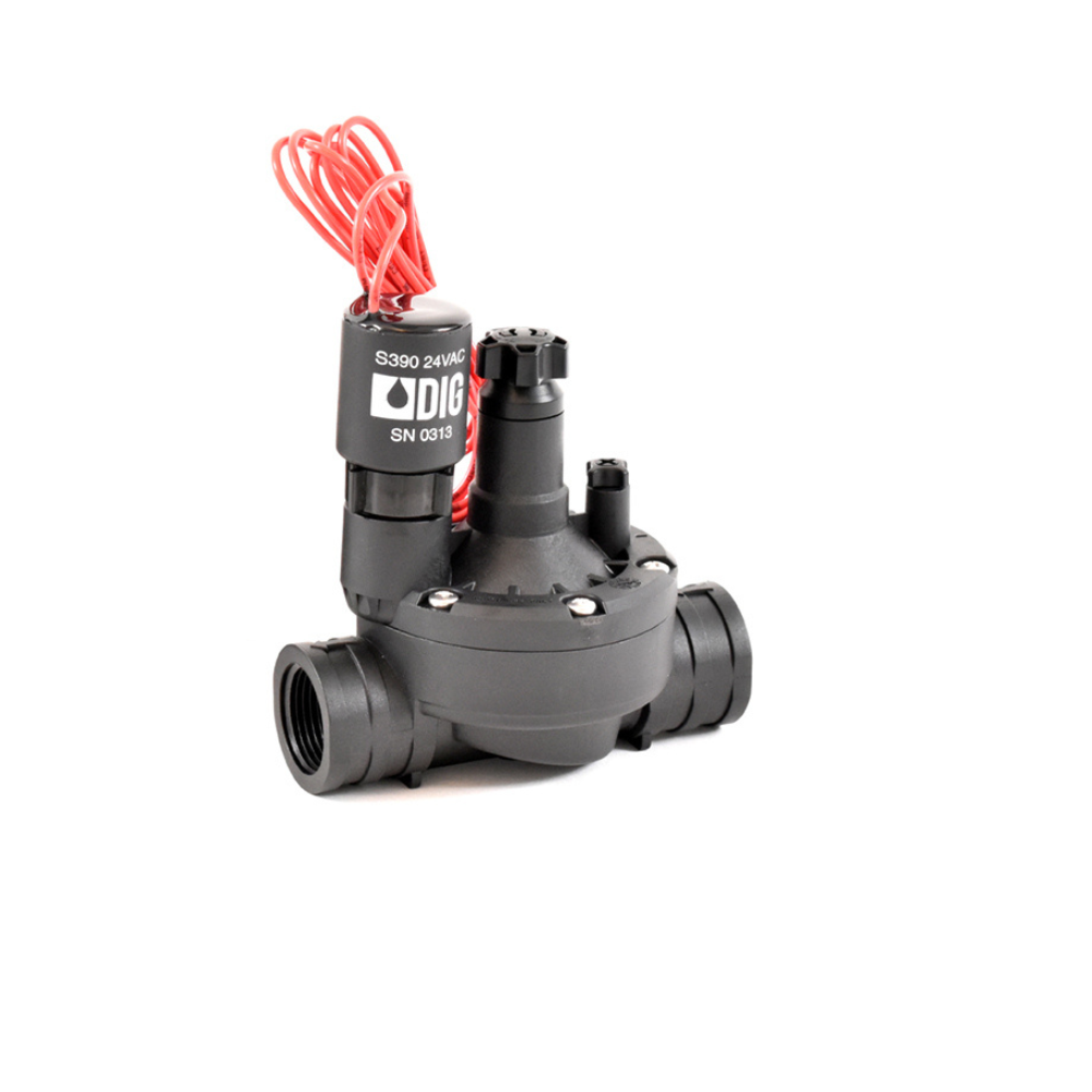 DIG - 3/4" In-line Valve w/ Flow Control & 24 VAC Solenoid - 170SV-075 ...