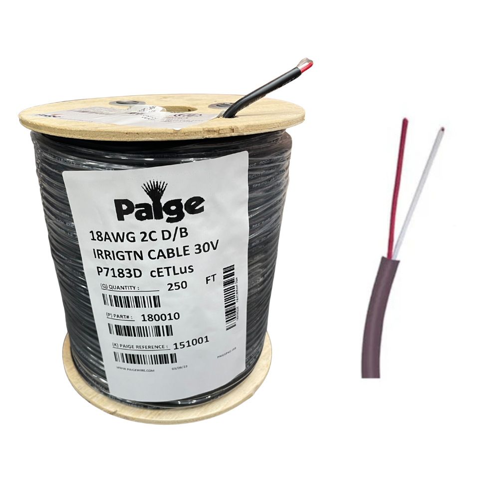 Paige 18/2x250 Underground Sprinkler Wire 18 AWG 2 Conductor | Cheap ...