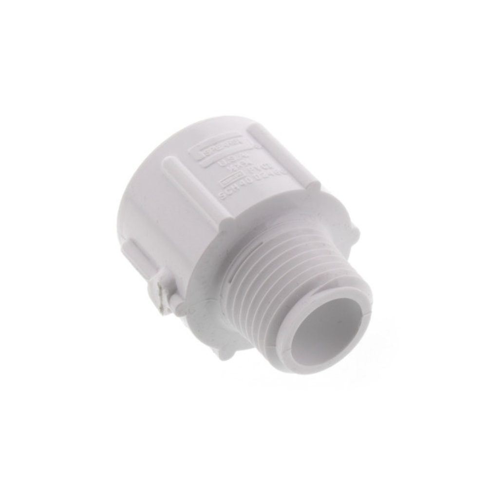 Spears 446-074 3/4" FPT x 1/2" MPT PVC Sch 40 Male Adapter | Cheap ...
