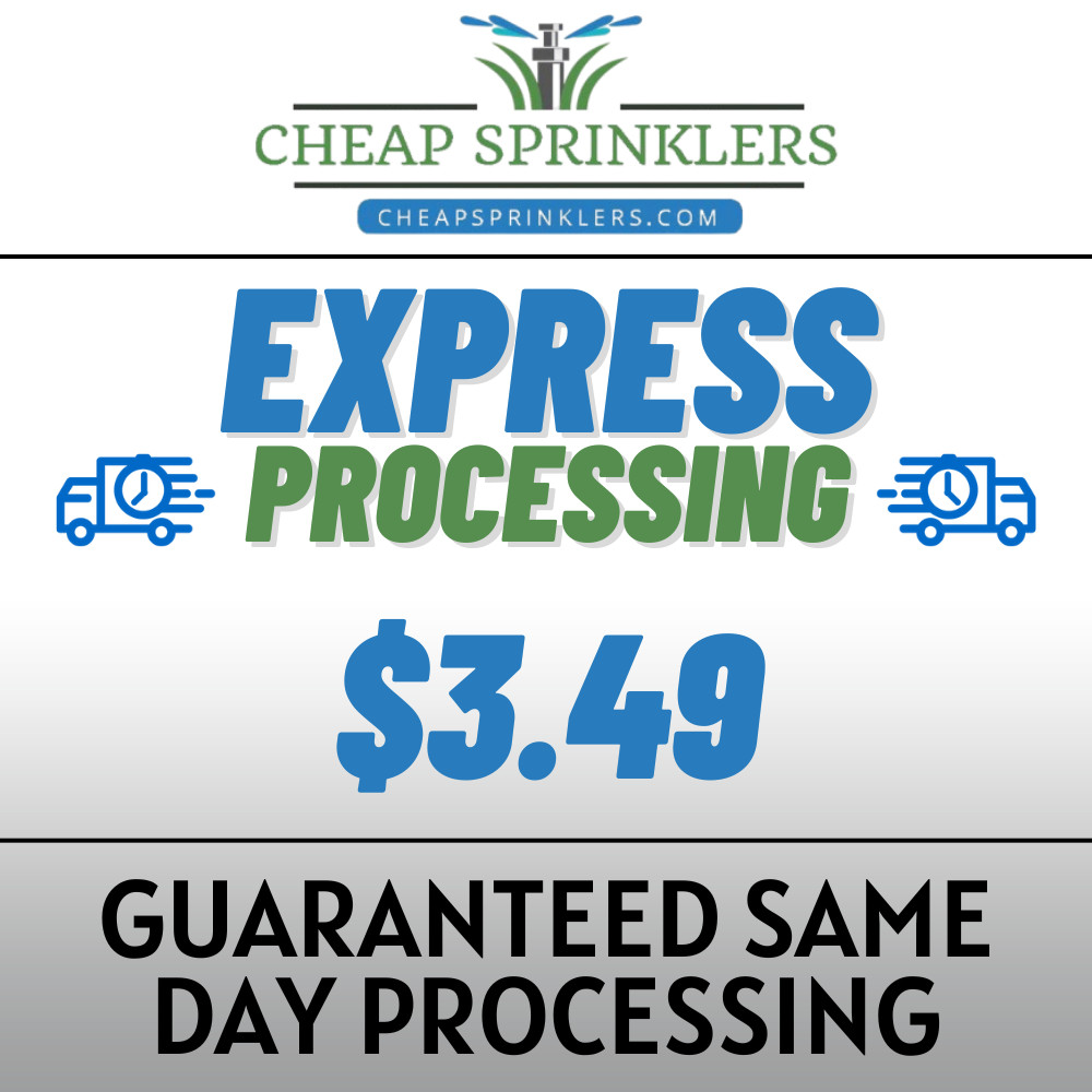 Express Processing CSXP - Same-Day Shipping Upgrade | Cheap Sprinklers