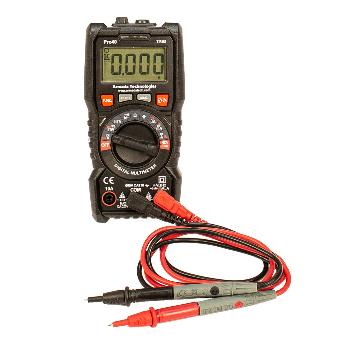 Armada Technologies PRO40 True-RMS Digital Multimeter | Irrigation Test ...