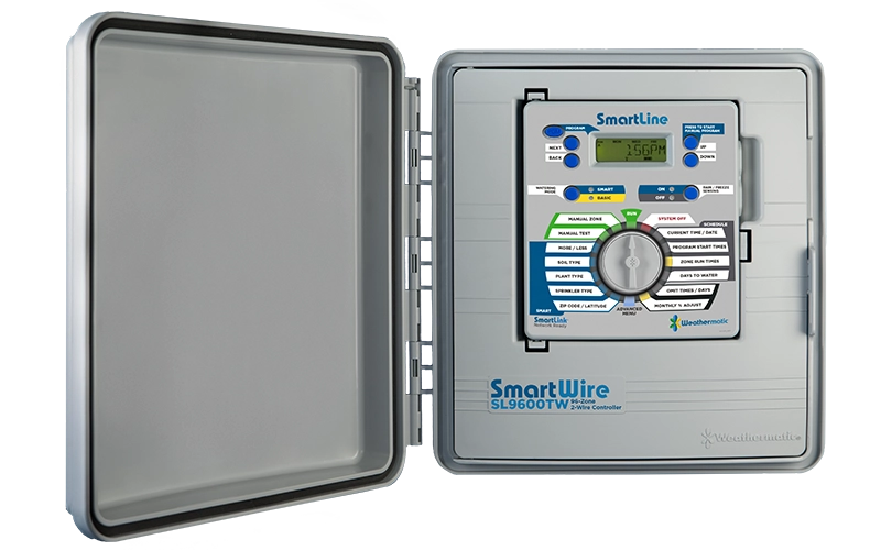 Weathermatic - SmartWire 48-Zone 2-Wire Fixed Station Controller - SL9 ...