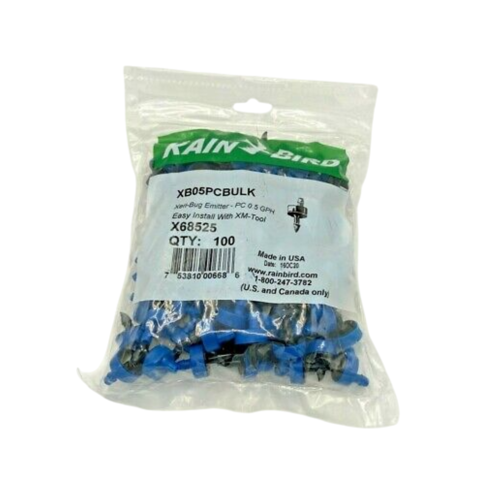 Rain Bird XB05PCBULK Xeri-Bug 0.5 GPH Drip Emitter 100ct | Cheap Sprinklers