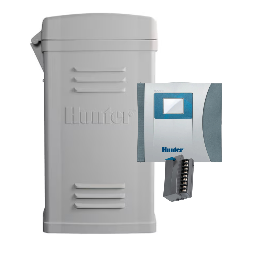 Hunter HCC-800-PP 8-Station Outdoor Plastic Pedestal Controller | Cheap ...