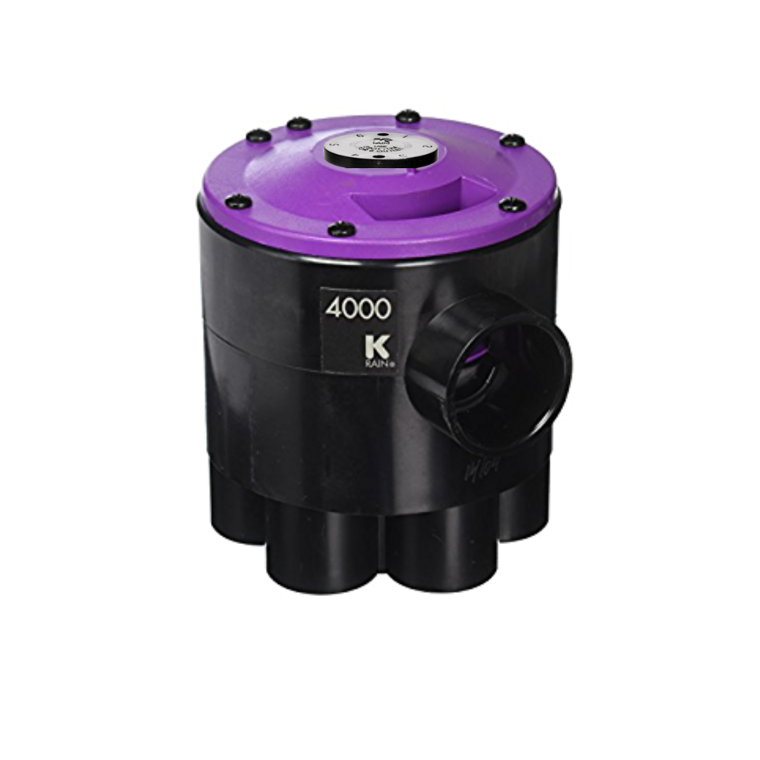 K-Rain - 4606-RCW - 4000 RCW Indexing Valve: 6 Outlet 6 Zone Operation ...