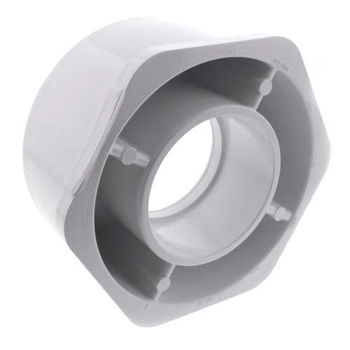 Lesso 437-528 6" x 2" Sch40 PVC Reducer Bushing Spigot x Socket | Cheap ...