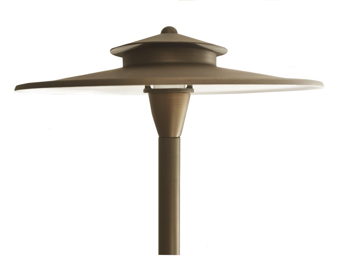 ABR Lighting APL-04-Hat Matteo Cast Brass Path Light Shade | Cheap ...
