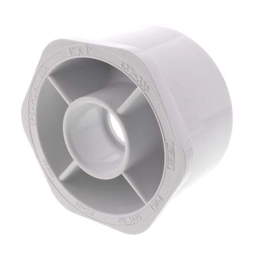 Pvc Reducer Bushing Socket Charlotte Pipe 1 In. X 3/4 In. PVC Schedule